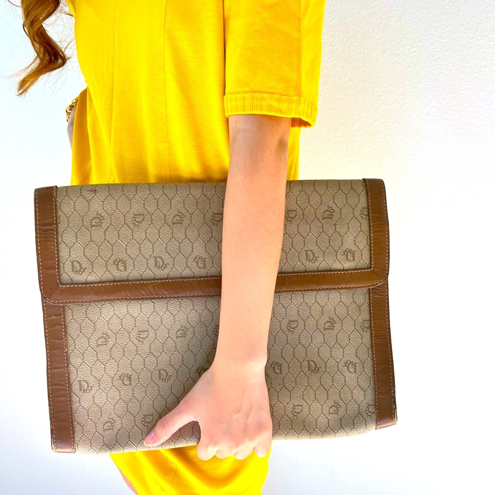 Vintage Christian Dior Accessories- Laptop Bag - Gem